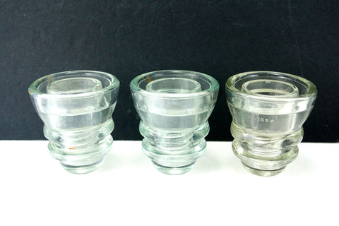 Vintage Glass Insulator, Hemingray 45 in Clear (c.1940s ...