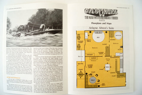 Vintage James Bond Goldfinger II Adventure Game, in Original Box (c.19 – ThirdShiftVintage.com