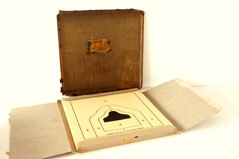 Vintage Rifle Shooting Target, 12 inches (c.1940s) – ThirdShiftVintage.com
